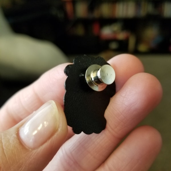 Locking Pin Backs - No Tools Needed Silver Tone Locking Pin Keepers for ...