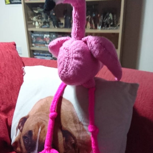 Felipe Flamingo Knitting Pattern PDF Instant Download (knitted ...
