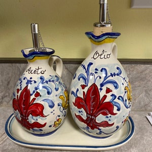 Italian Ceramic Pasta Spaghetti Canister Jar Container Pottery | Etsy