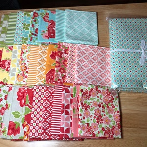 Vintage Picnic by Bonnie & Camille for Moda, 40 Fat Quarters - Etsy