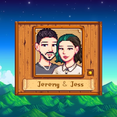 Custom STARDEW VALLEY Portraits Personalized Stardew Valley - Etsy ...