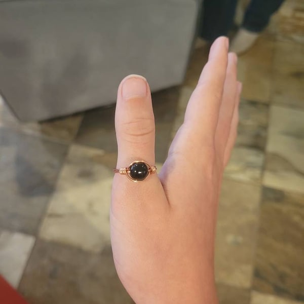 Percy Jackson Character Inspired Wire-wrapped Rings - Sizes 2-15 - Etsy