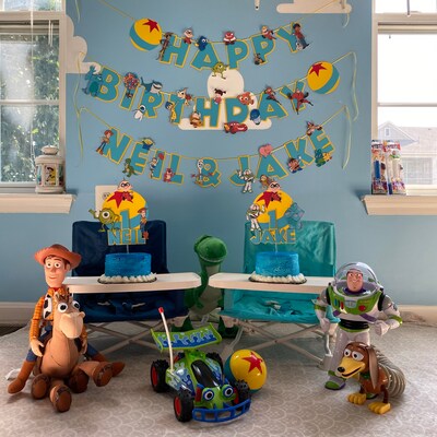 Pixar Cake Topper/pixar Party/pixar Theme/pixar Inpsired/pixar Birthday ...