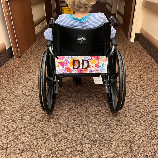 Personalized Rollator Name Plate, Walker Identification, Rollator ...