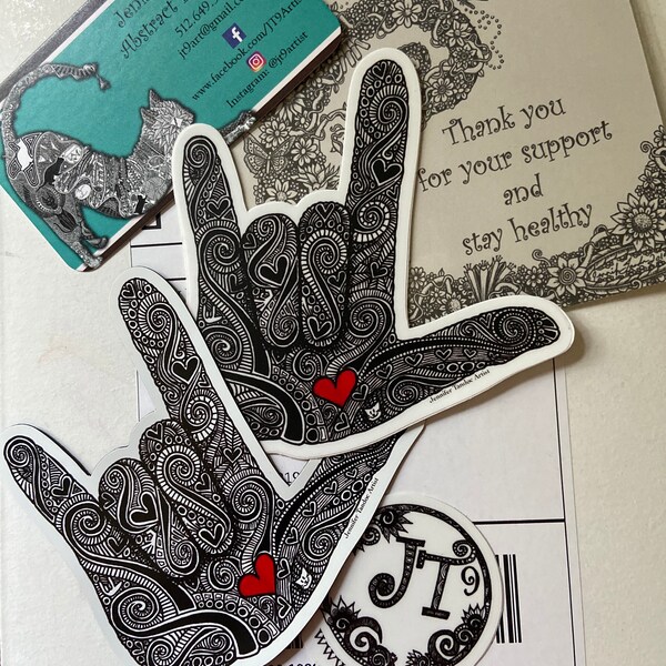 ASL Still Grow Beautifully STICKERS - Etsy