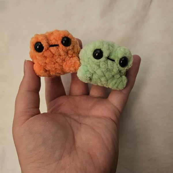 No-sew Crochet Mini Stackable Frogs PDF PATTERN | Chunky Frogs Pattern ...