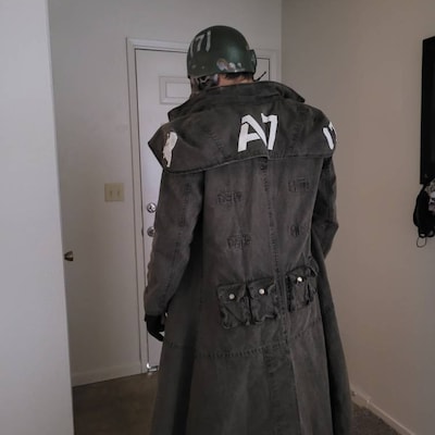 NCR Veteran Ranger Canvas Jacket/duster Screen Accurate - Etsy