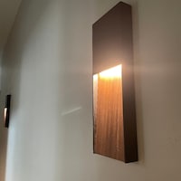 Walnut Wall Light LUXO - Etsy UK