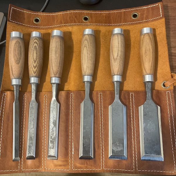 4-piece Timber Frame Chisel Set, Sharp Blade. Woodworking Tools. Hand ...