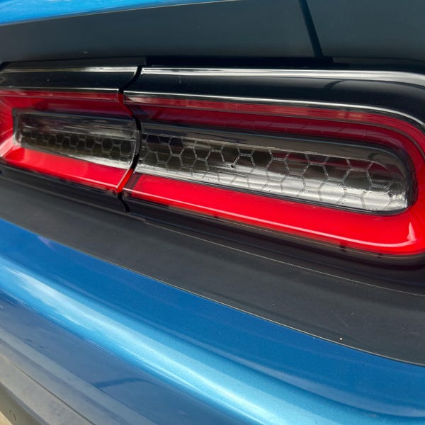 Solid Honeycomb Brake Light/reverse Light Decal Overlay Fits Dodge ...