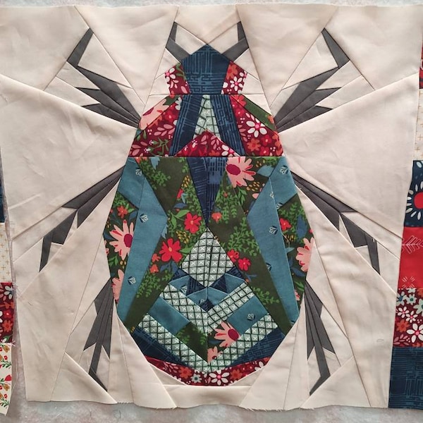 Fox Pattern / Quilt Block / PDF Pattern / Paper Piecing Quilt Patterns ...