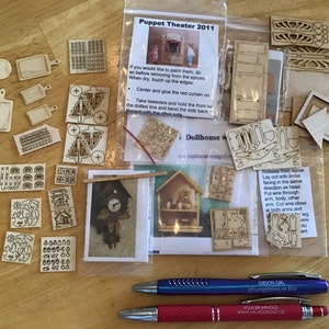 Cuckoo Clocks KITS Diy Inch Scale 1/12 Assembly Required - Etsy