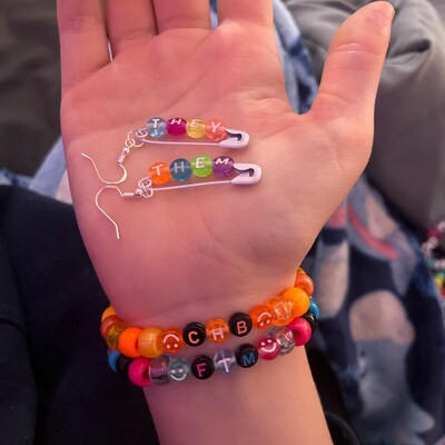 Enamel Alphabet Beads, Letter Beads, Word Beads, Jewelry Making Beads ...