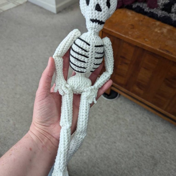 Skeleton Day of the Dead Crochet Pattern Amigurumi PDF - Etsy