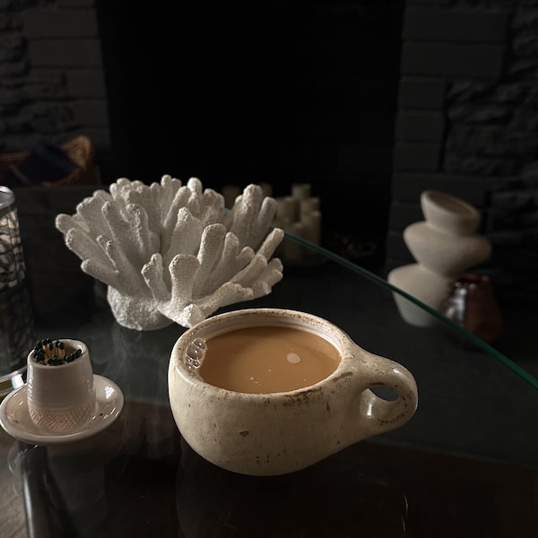 MADE TO ORDER Round Mug Black 11-12oz, Ceramic, Pottery, Handmade ...