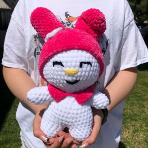 PDF Pattern Crochet Stuffed Dolls Toys Orange Roblox - Etsy