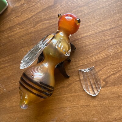 Bee Glass Pipe 5 - Etsy