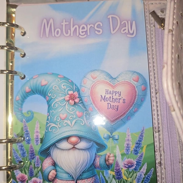 Zoo A6 VELLUM Tracker and Wallet, Cute Animal Design, Cash Stuffing ...