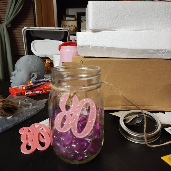 Number 80 I 80th Birthday Party Decor SVG I 80th Celebration Download I ...