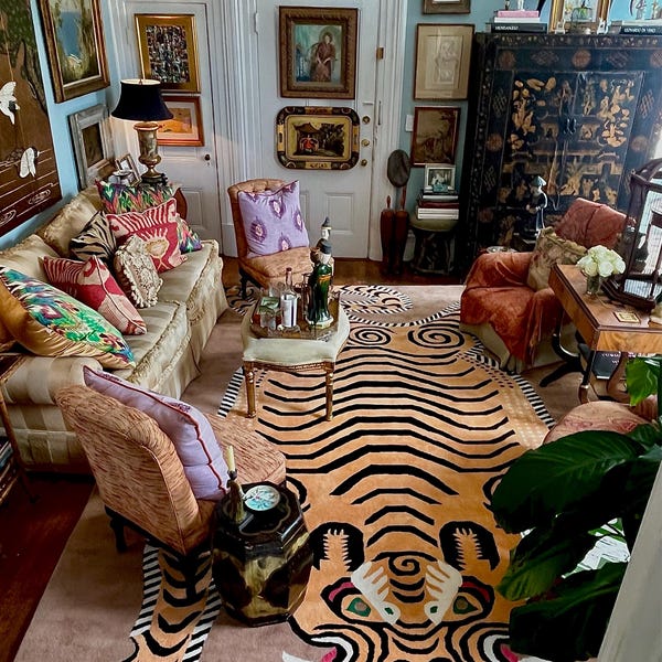 Hand Tufted Leopard Area Rug, Animal Print Rug, Green Area Rug Carpet ...