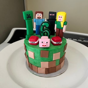 Handmade Edible Fondant RV Camping Cake Topper Set - Etsy