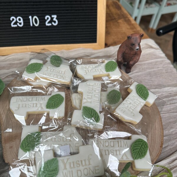 Number Iced Biscuits (any Theme) - Etsy UK