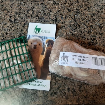 Fox Wire Farm Alpacas Bird Nesting Material - Etsy