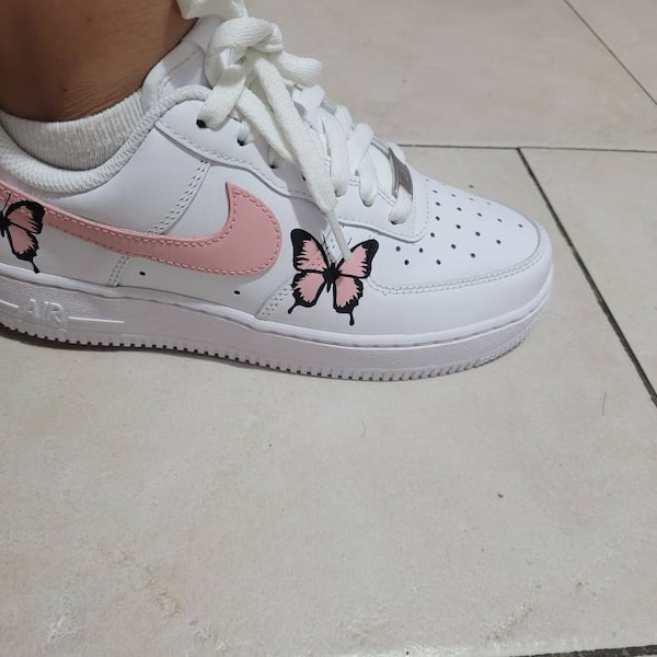 Custom Rope Laces AF1, Red Bottoms AF1, Rope Laces With Red Bottoms ...