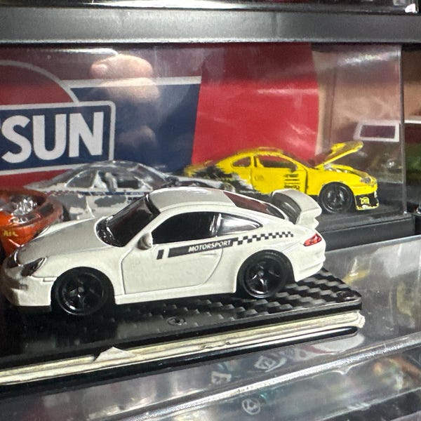 White Toner Racing Stripe Decals 1/64 - Etsy