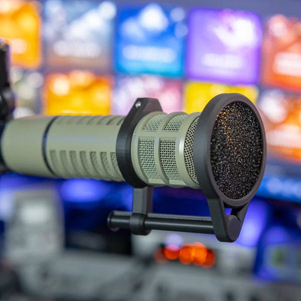 3D Printed Pop Filter for the Audio-technica AT2040 Microphone - Etsy