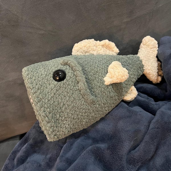 PATTERN: Plush Barry the Bass Pattern - Instructions for Making a Bass ...