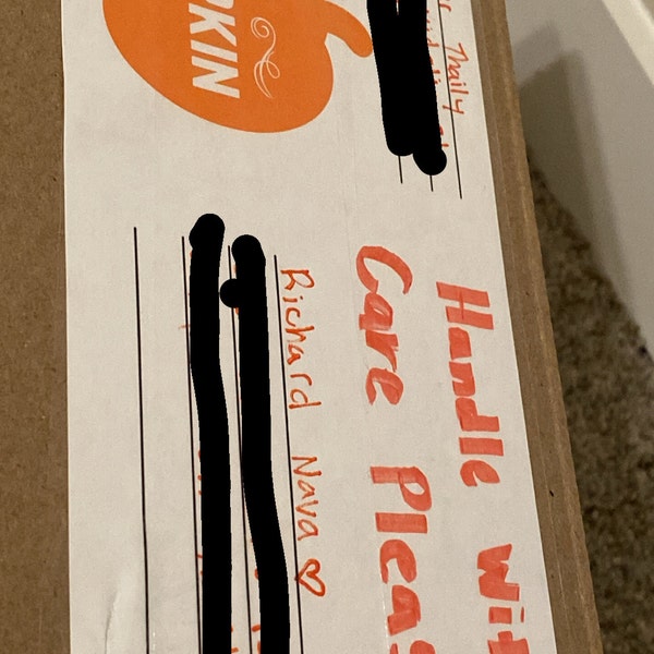 Halloween Shipping Label Care Package | Address Sticker | Address Label ...