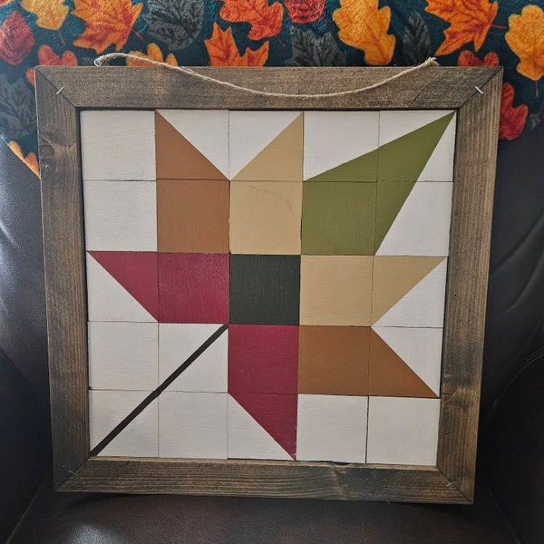 Barn Quilt, Wood Barn Quilt, Wooden Barn Quilt, Mini Barn Quilt, Small ...