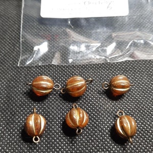 5x8mm Gold Vexolo® Beads 25 150pcs 2 Hole Beads - Etsy