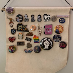 Enamel Pin Display Banner Multiple Sizes Badge Display - Etsy