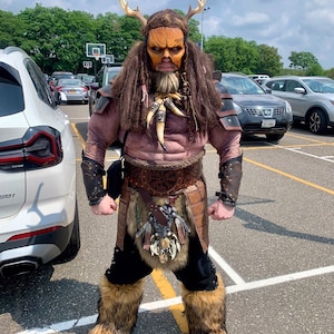 Fantasy Alchemist Mask, Old Man Mask - Etsy