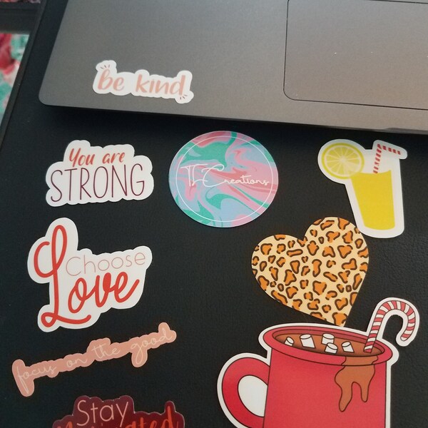 Positivity Pack Stickers | Positive Stickers | Be Kind | Choose Love ...