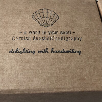 Love Life Live . Oyster Shell Calligraphy . Word Art . Beautiful ...