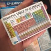 Periodic Table Plastic Wallet Card - Etsy