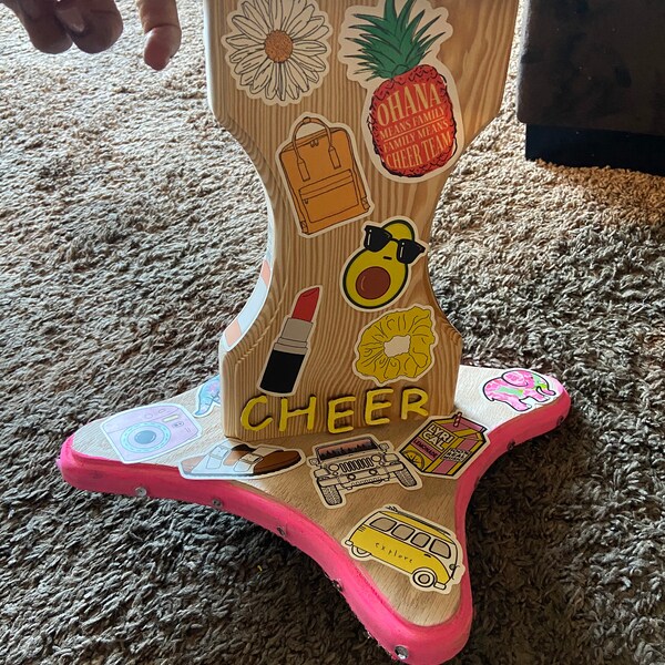 Spinning Cheer Stand Tee Flyer, Practice Stand, Stunts, - Etsy