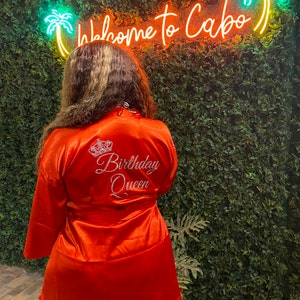 Front & Back Personalized Robes for Women, Add Text, Symbol or Monogram ...