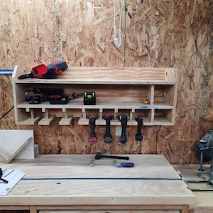 French Cleat Router Storage Shelf, DIY Woodworking Plans Router With ...