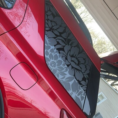 Fits 2009-2017 Chevrolet Traverse Rear Side Windows American Flag ...