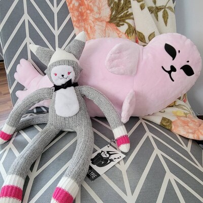 Bad Bunny Family Set 11 Five Doll Collection, Weird Rabbit Doll Plush ...