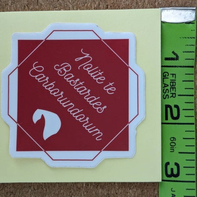 Moral Backbone of a Chocolate Eclair STICKER - Etsy