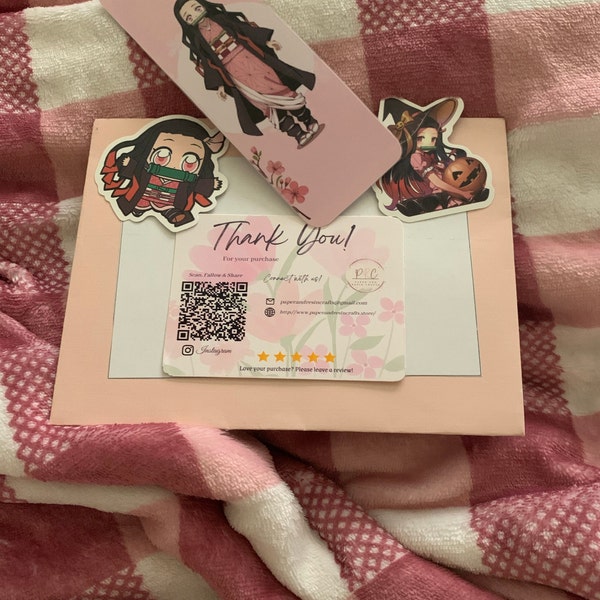 Custom Anime Bookmarks - Etsy