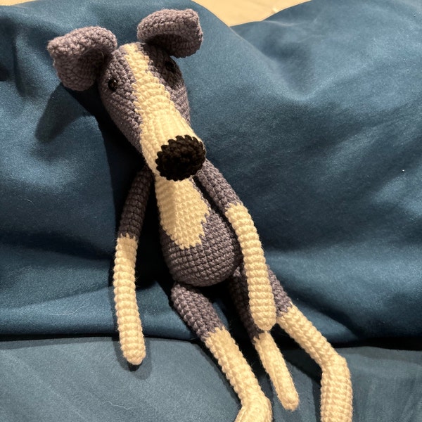 Greyhound Plush, Whippet, Italian Greyhound, Stuffed Dog, Dog Lover - Etsy