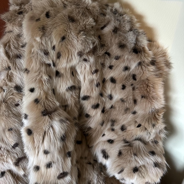 Luxury Real Spotted Fox Fur Throw Blanket - Etsy