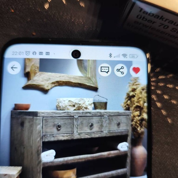 Bathroom Sink Vanity Table Vanity Handmade Wood, Reclaimed Wood Live ...