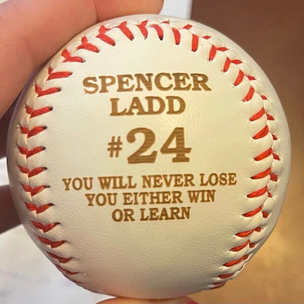 Personalized Baseball, Sports Gift, Engraved Baseball Gift, Little ...